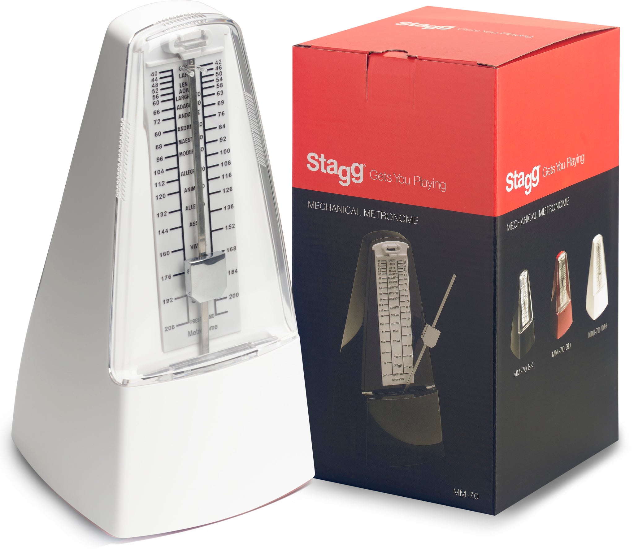 Metronome White | Tempo Slinger